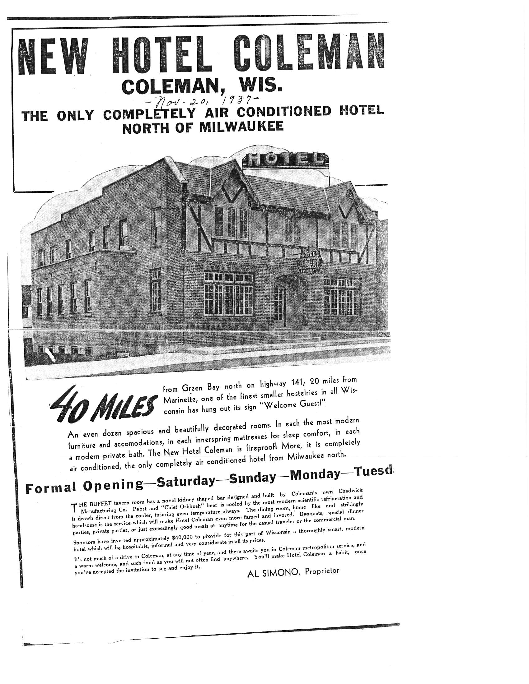 Photo Gallery - Village Of Coleman